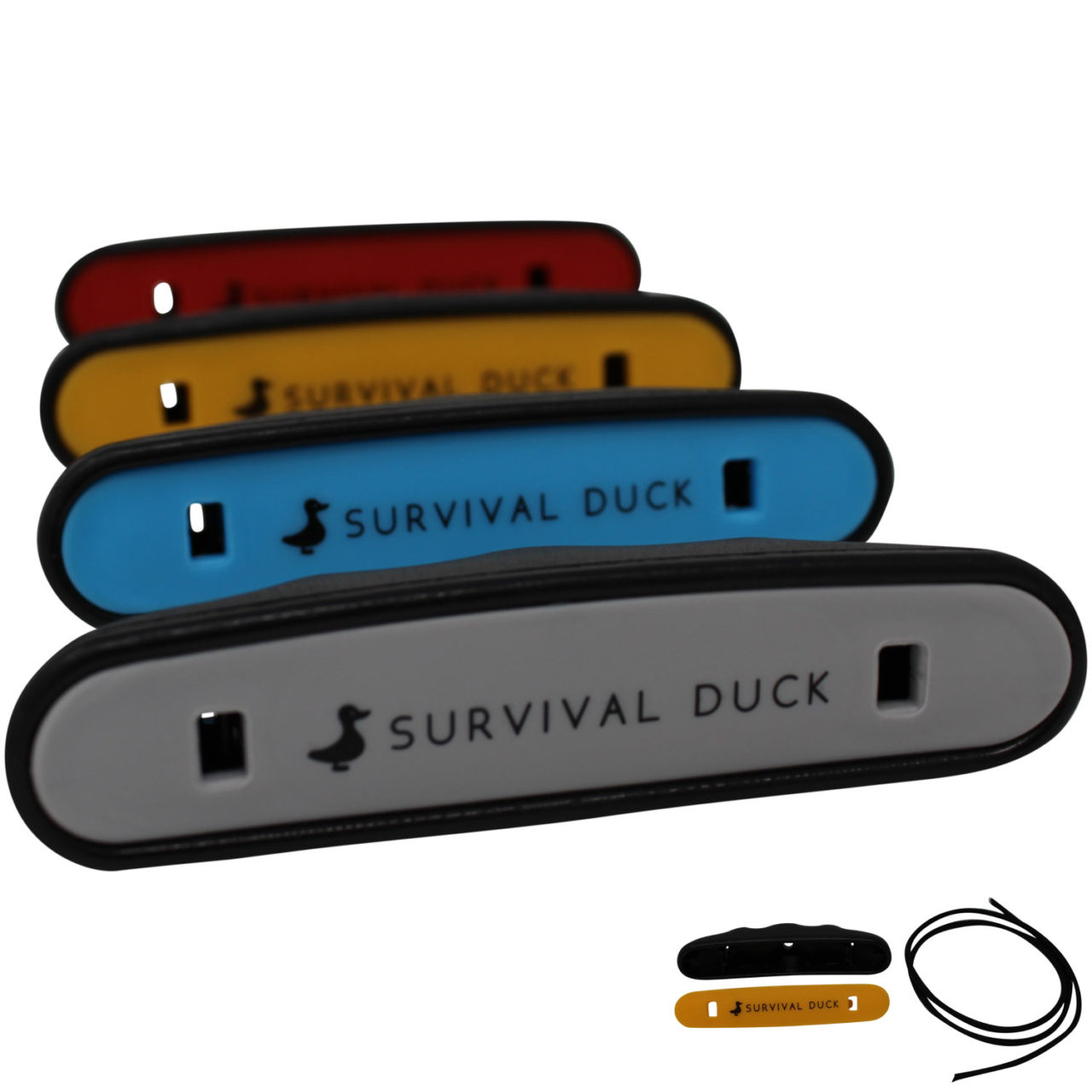 Reflective Kayak Paddle Stickers 6 piece set - Survival Duck